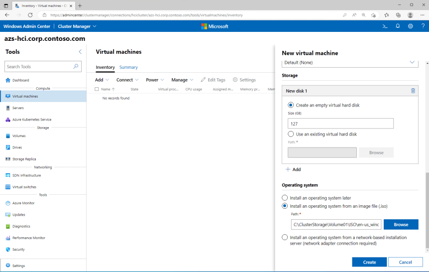 Provisioning VMs on Azure Stack HCI – The Ad-Hoc Lab